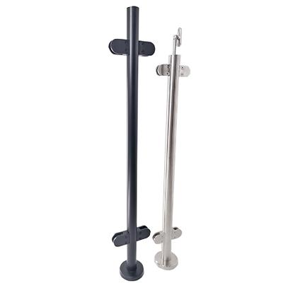 China Heavy Duty  Railing Post System SS304 Weather  Resistant Glass Railing Post for sale