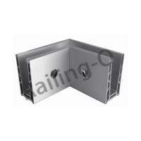 China Hollow Wall Corner Bracket 200×200 Inner/Outer AISI304/316 Satin/Mirror Finish A013/A014 for sale