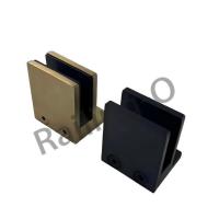 China Middle Square Glass Support Clamp 50 X 60 X 46mm Stainless Steel Railing Parts for sale