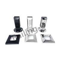 China Square Stainless Steel Spigot Surface Mounted Seamless  Balustrade Spigot for sale