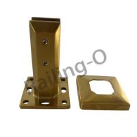 China POOL FENCE SPIGOT SQUARE FLANGED 160mm for sale