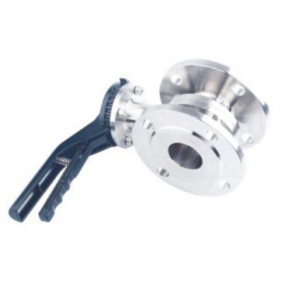 China Duckbill flange butterfly valve for sale