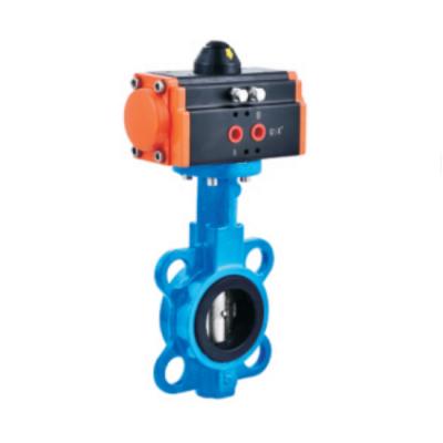 China D671X-16P Pneumatic butterfly valve for sale