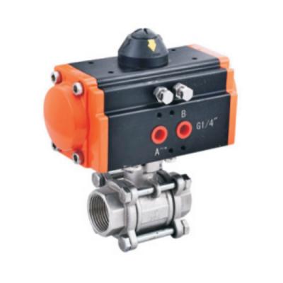 China Q611F-16P Pneumatic wire snap ball valve for sale