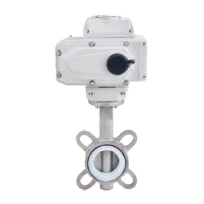 China D971X-16Q Electric all stainless steel butterfly valve for sale