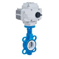 China D971X-16 Electric tetrafluoro butterfly valve for sale