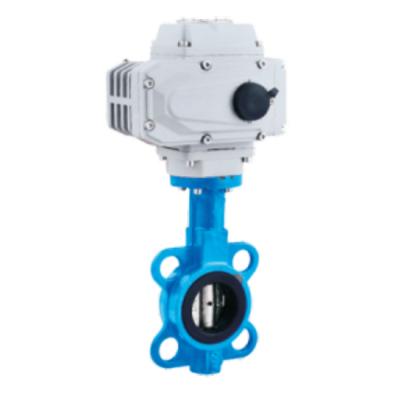 China D971X-16 Electric iron butterfly valve for sale