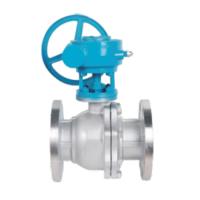 China Q341F-16P Stainless steel turbine ball valve for sale