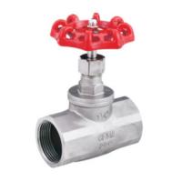 China J11W-16P Stainless steel female thread globe valve for sale