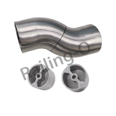 China Wooden Fitting Φ42 d38 t2.0 for Handrail Systems AISI304/316 Satin/Mirror Finish QWF90042 for sale