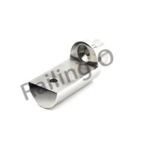 China Wooden Fitting Φ28 H70 with Φ5.2/Φ11 Holes AISI304/316 Satin/Mirror Finish QWF70028 for sale
