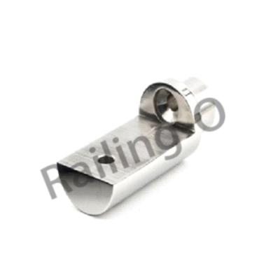 China Wooden Fitting Φ28 H70 with Φ5.2/Φ11 Holes AISI304/316 Satin/Mirror Finish QWF70028 for sale