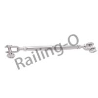 China Push Lock  stainless steel cable railing Quick Connect 316 Satin wire railing for sale