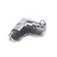 China ROUND SLOTTED TUBE VERTICAL CORNER GLASS BALUSTRADE CONNECTOR for sale
