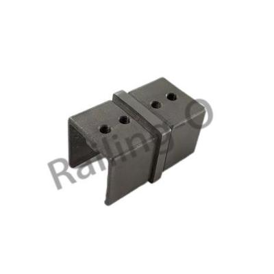 China Low Profile Slotted Tube 40 X 40  ISO9001  Straight Joiner MTC QLS030.040 for sale
