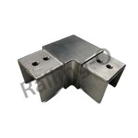 China 40 X 40mm Stainless Steel Slot 90 Degree H30 Mirror Flush Elbow AISI304 for sale