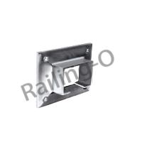 China Surface Mount Stainless Steel Slot 60 X 40 ISO9001  Flange Connector for sale