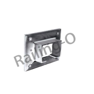 China Surface Mount Stainless Steel Slot 60 X 40 ISO9001  Flange Connector for sale