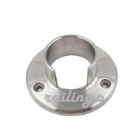 China ROUND GROOVE TUBE WALL FLANGE FOR STAINLESS STEEL RAILING for sale
