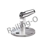 China Dia100mm Glass Canopy Fixings L75MM  Surface Mounted Glass Overhang for sale