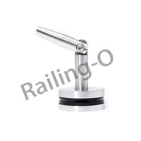 China AISI 304 Canopy Glass Fitting Mirror Finish  Residential Commercial Glass Entry Canopy for sale