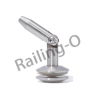 China Wall Mounted  Spider Fitting Glass Canopy Bracket L80MM Glass Shelter Canopy 13.52mm for sale