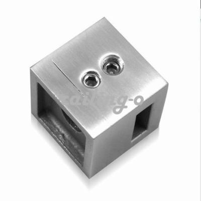 China Stainless Steel Bar Holder for Square Balustrade Systems for sale