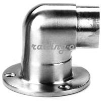 China QN018.042 Rail Base Plate 90 Degree 316 Satin Base Elbow for sale