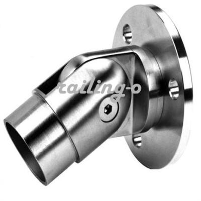 China Wall Mounted Articulated Connector Plate 42.4MM H36MM For Railings for sale