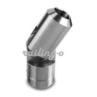 China Adjustable  Cross Bar Bracket  Tube Mount 12mm AISI304 316 for sale