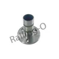 China Floor Mount Round Base Plate Flange D90×33.7 To 120×48.3 H55MM 85MM for sale