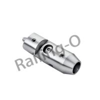China Tube Mounted Cross Bar Holder 12mm 33.7 - 48.3 For Balustrade for sale
