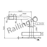 China Wall Glass Bracket for sale
