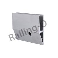 China Floor Mounted  Base Channel AISI 304 316 Glass Panel Support for sale