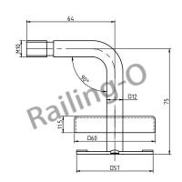 China Wall Glass Bracket for sale
