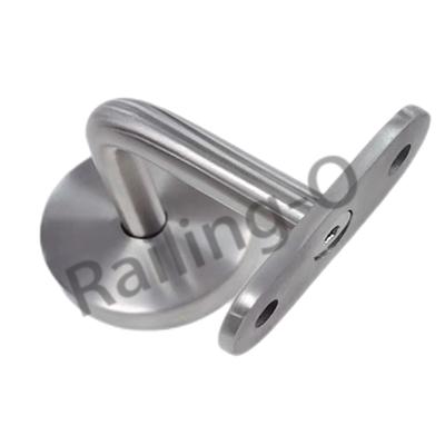 China 60mm 70mm  Glass To Wall Bracket  H76mm   Glass Shelf Holder For Wall Mount for sale