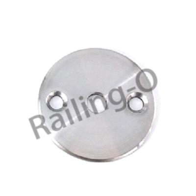 China Round Glass Wall Mounts 70MM 90 Degree Angle Glass Partition Brackets  304 316 for sale