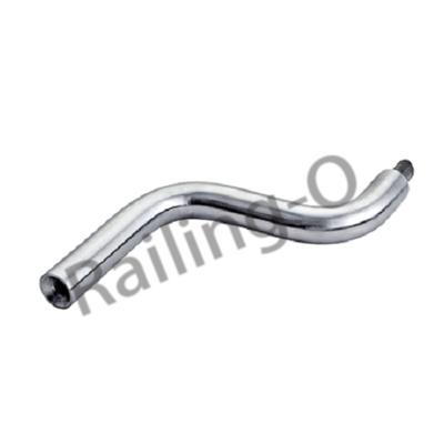 China Versatile Glass To Wall Clamp 75x75mm Dual Thread  M6 M8 Wall To Glass Bracket for sale