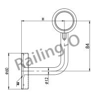 China Wall Glass Bracket for sale