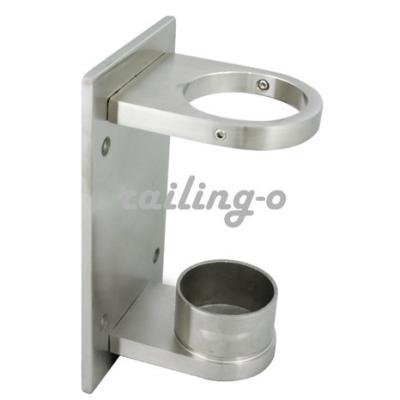 China Rectangular Fascia Mount Bracket for Round Baluster Post for sale