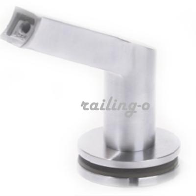 China Glass Mount Adjustable Staircase Handrail Bracket for sale