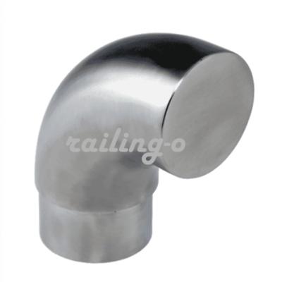 China Tube Profiles Metal Handrail Cap 48.3MM X 2.6MM   Steel Pipe End Cap for sale