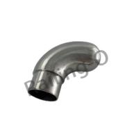 China H72MM Stainless Steel Handrail End Caps 33.7mm 90 Degree  Stainless Pipe Caps for sale