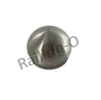 China Domed Ss End Cap 42.4MM X 1.5MM Tube Ss Pipe End Cap for sale