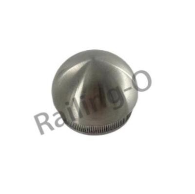 China Domed Ss End Cap 42.4MM X 1.5MM Tube Ss Pipe End Cap for sale