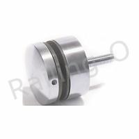 China 50mm OD Glass-Wall Holder Φ50 AISI304/316 Satin/Mirror for Glass Panel Fixing for sale