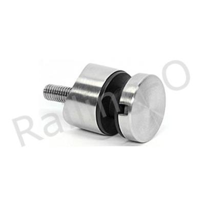 China Stainless Steel 304/316 Glass Clamp Φ30 with Tube Adapter 33.7/42.4/48.3 for Railings QM003.3015 for sale