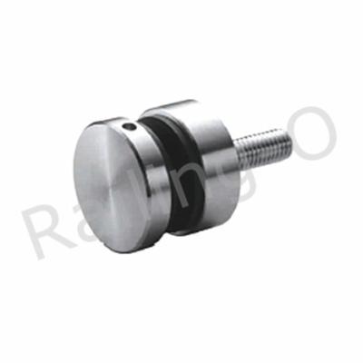 China Stainless Steel 304/316 Glass Clamp Φ30mm with 15mm Height for Frameless Railing Systems QM001.3015 for sale