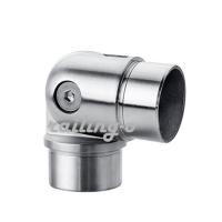 China 48.6mm Flush Joiner System 90 Degree To 180 Degree Three Way Pipe Connector for sale