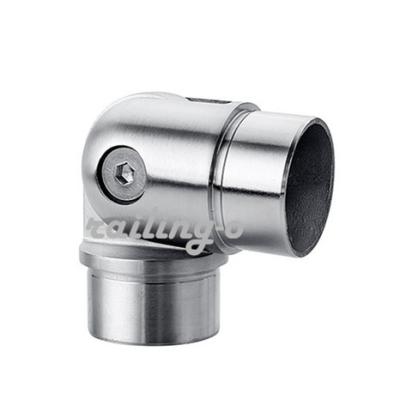 China 48.6mm Flush Joiner System 90 Degree To 180 Degree Three Way Pipe Connector for sale